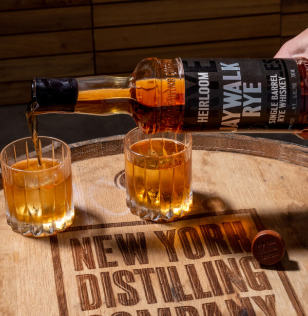 Jaywalk Heirloom Rye Whiskey | 114-116 Proof | NY Distilling Co.